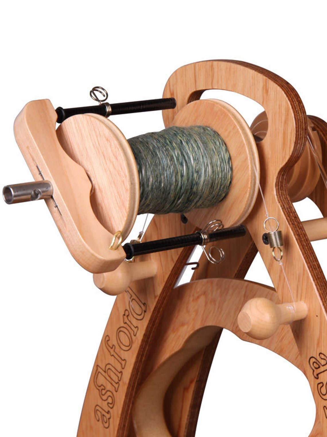 ASHFORD JOY 2 DT With Travel Bag Folding Spinning Wheel Double Treadle ...
