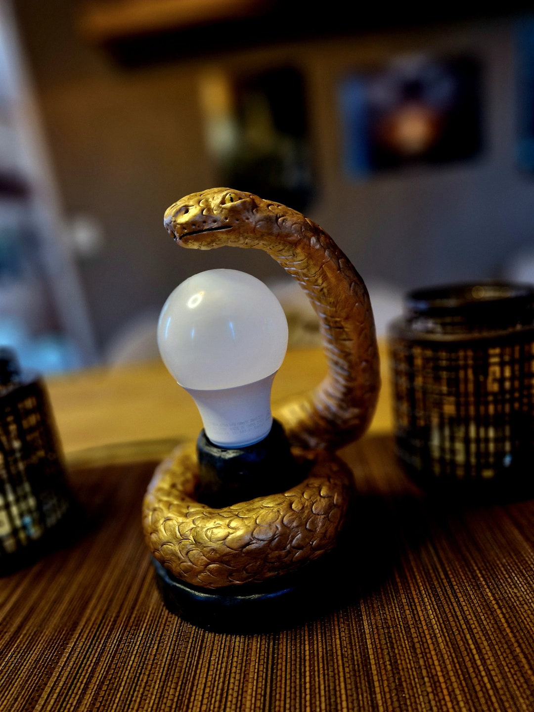 Snake Lamp, Clay, Air Dry Clay - Etsy