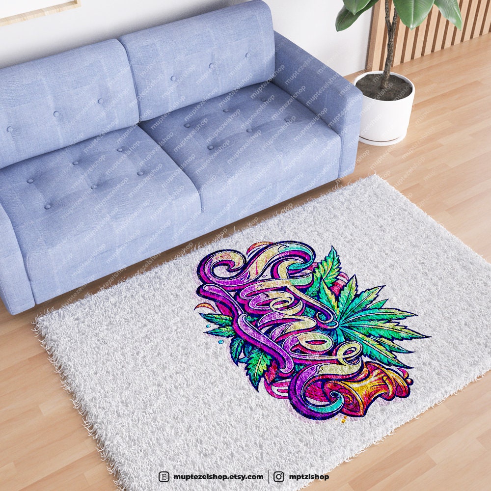 Colorful Stoner Weed T-shirt Design for Printing, Sticker, High ...