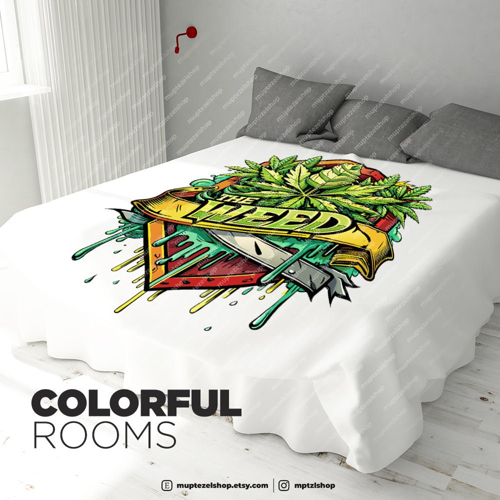 Cannabis Leaf Logo Weed T-shirt Design for Printing, Sticker, High ...