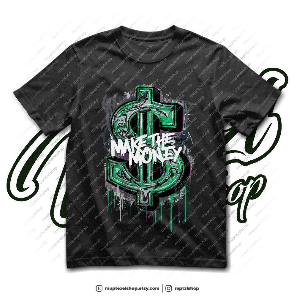 Make Money Dollar Hip Hop T-shirt Design for Printing, Sticker, Coffee ...