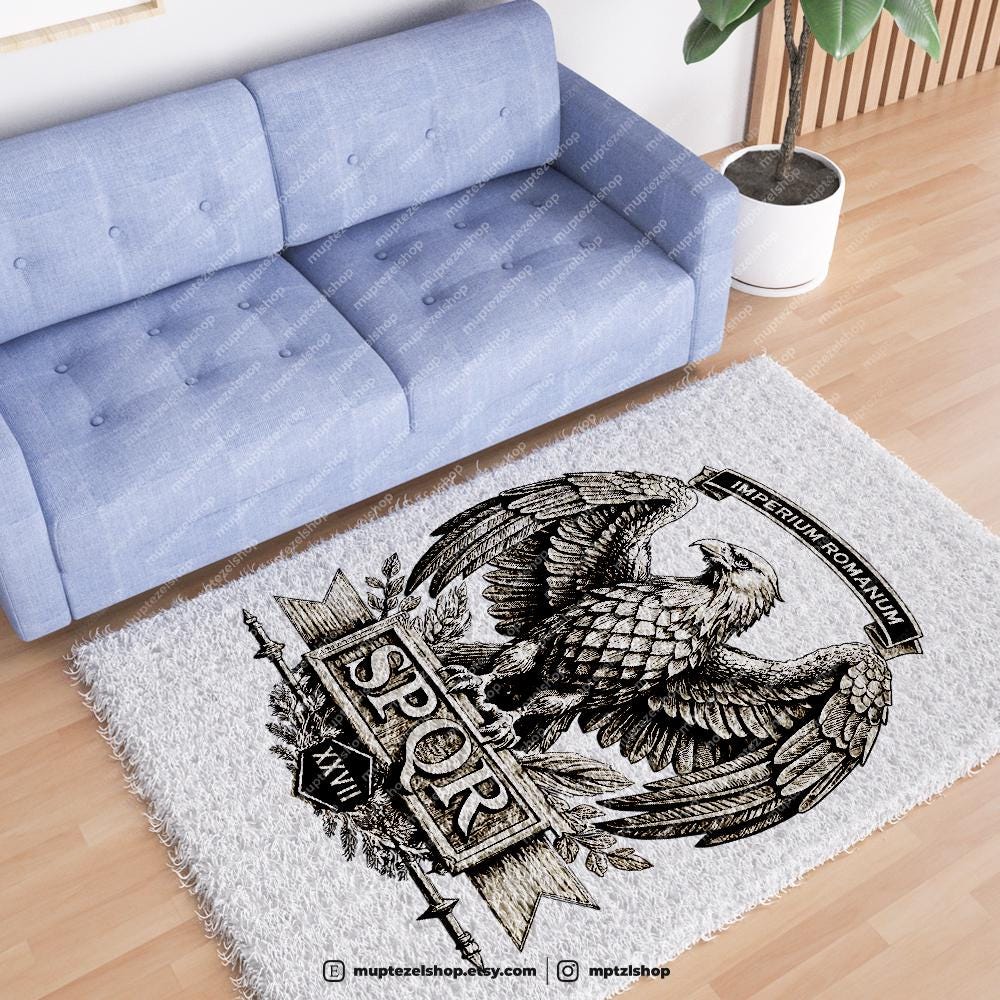 Roman Eagle Statue SPQR T-shirt Design for Printing, Sticker, Coffee ...