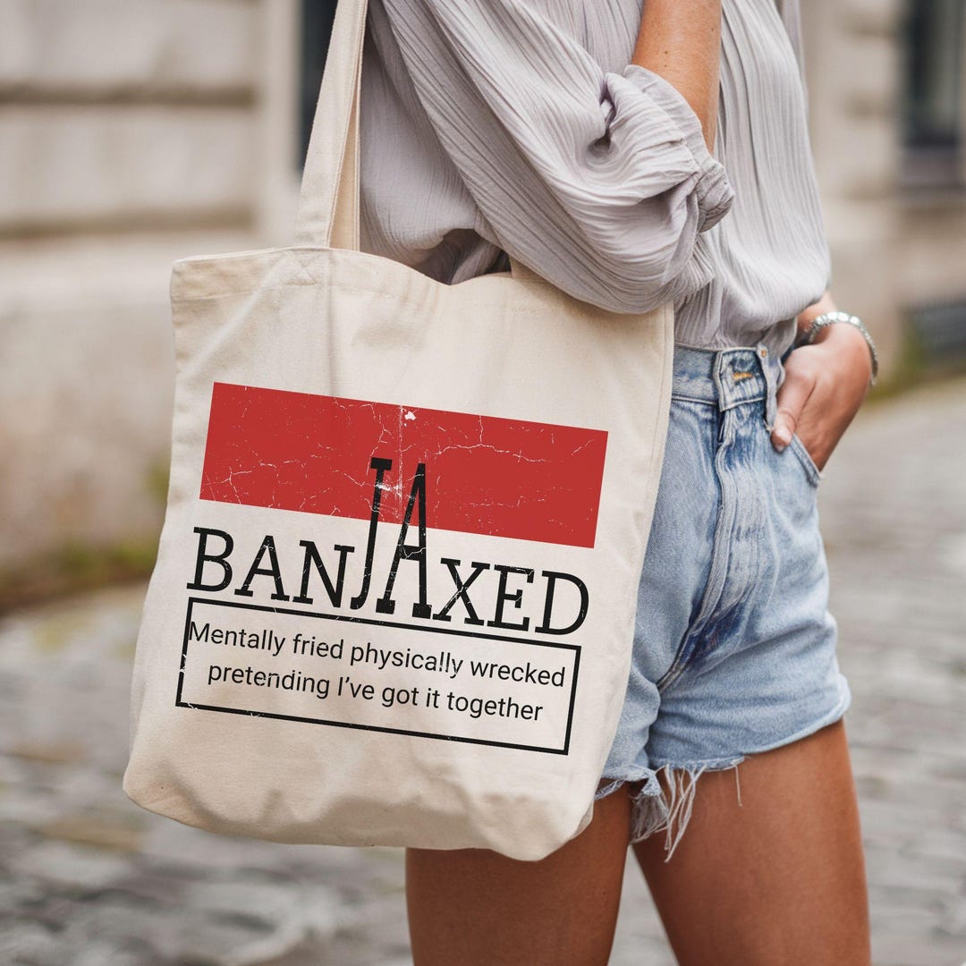 Irish Slang Tote Bag: Funny Mental Health Gift for Neurodivergent ...