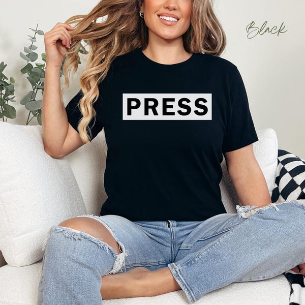 Gaza Press T - Etsy UK
