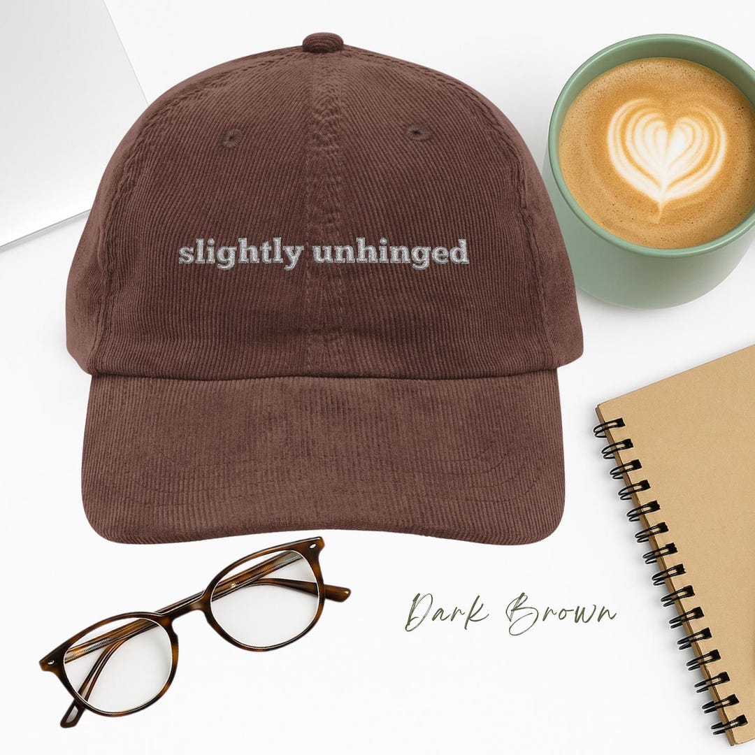 Mental Health Hat, Funny Anxiety Cap, ADHD Dad Hat, Neurodivergent Gift ...