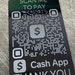 CASHAPP VENMO QRCODE Metal Cards Personalized Just for You - Etsy
