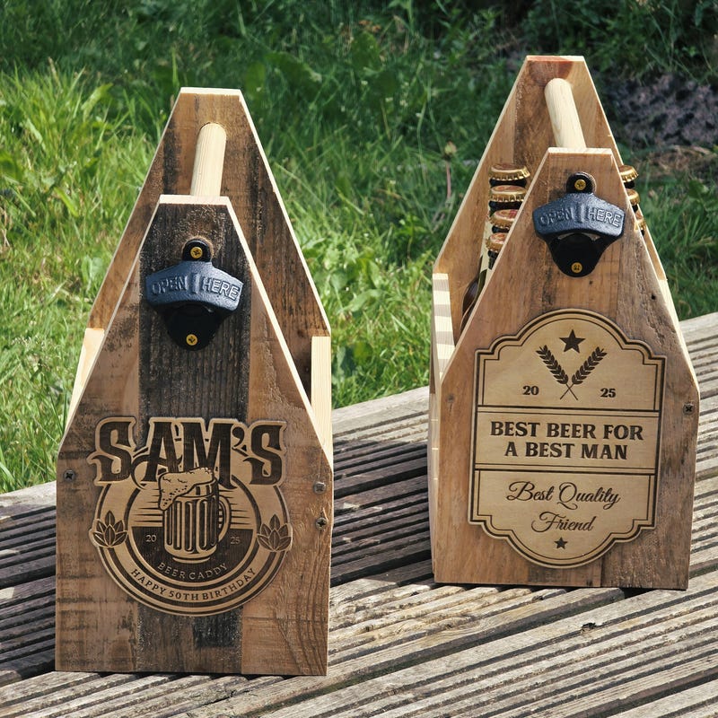 Beer Caddy - Etsy