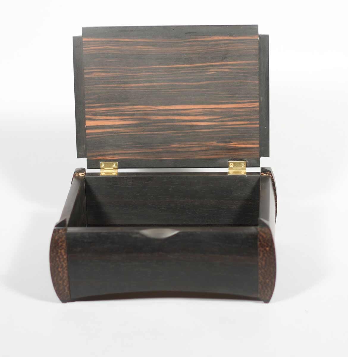 Ebony and Black Palmwood Keepsake Box - Etsy
