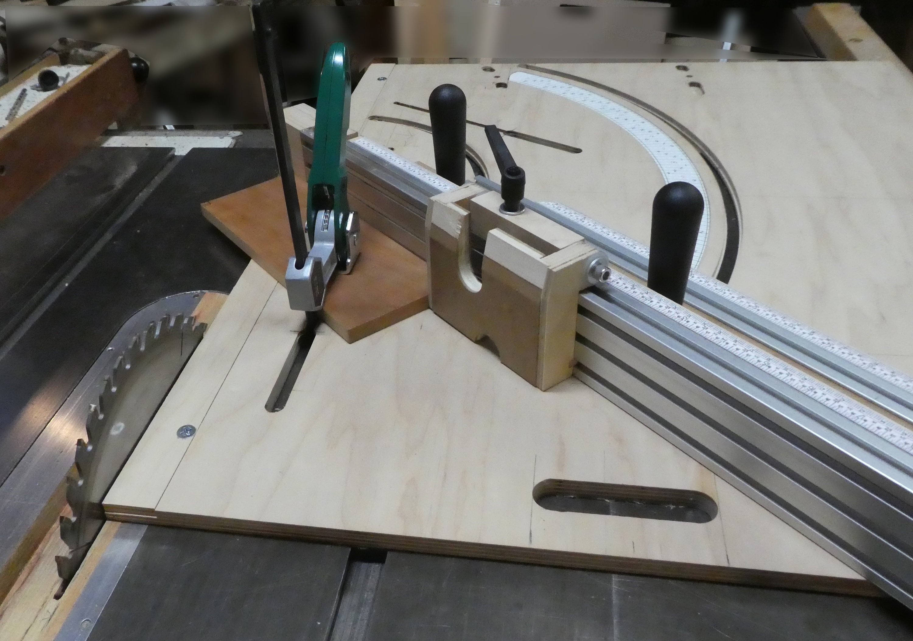 Uni-sled Table Saw Cross-cut Sled System Plan - Etsy