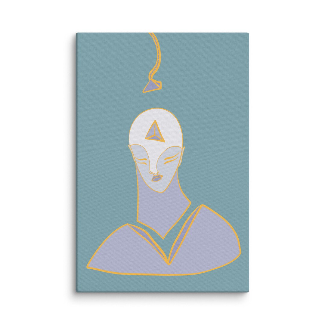 Triple Trifecta Canvas Print - Etsy