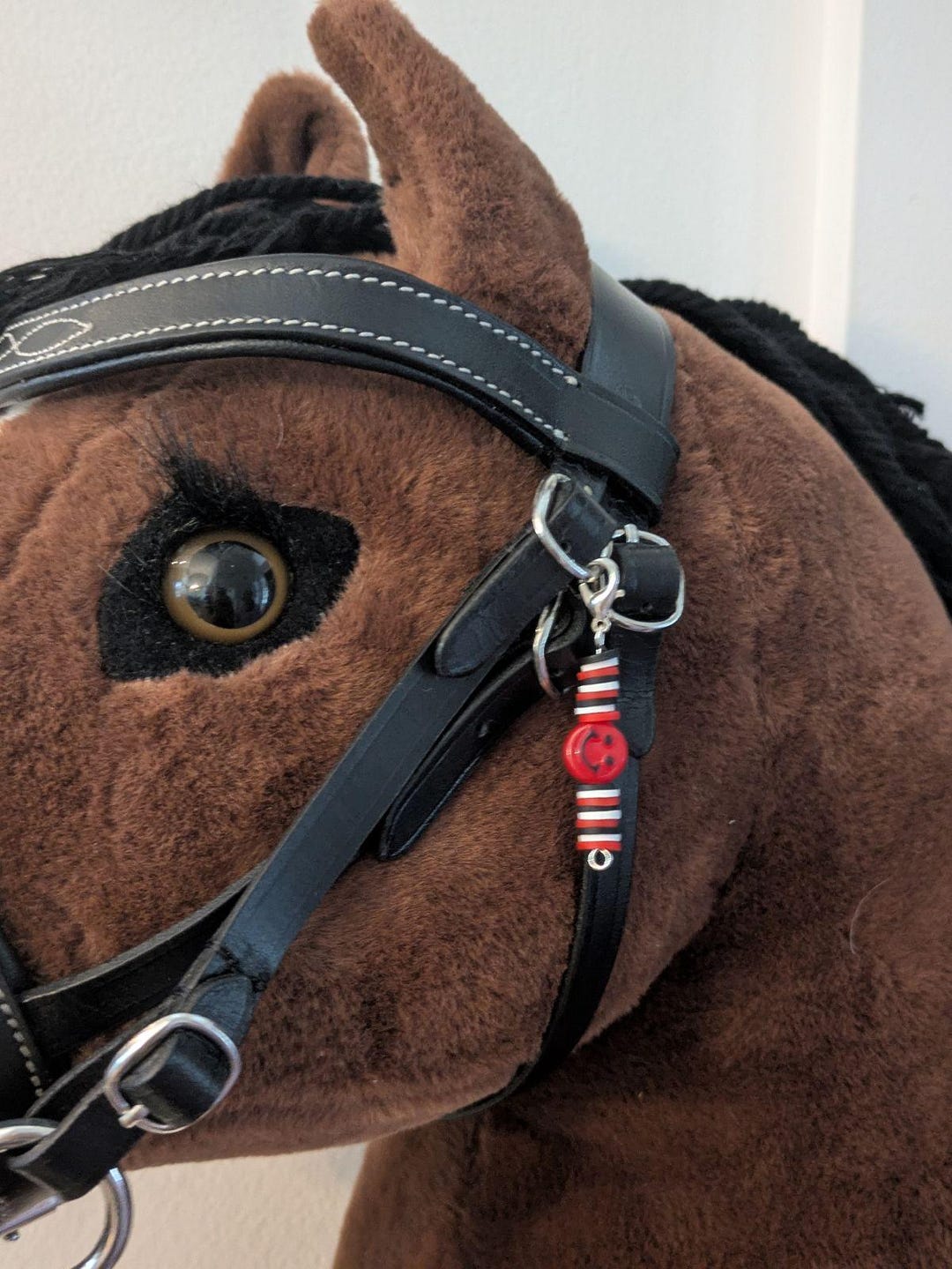 Hobby Horse Bridle Charm - Etsy