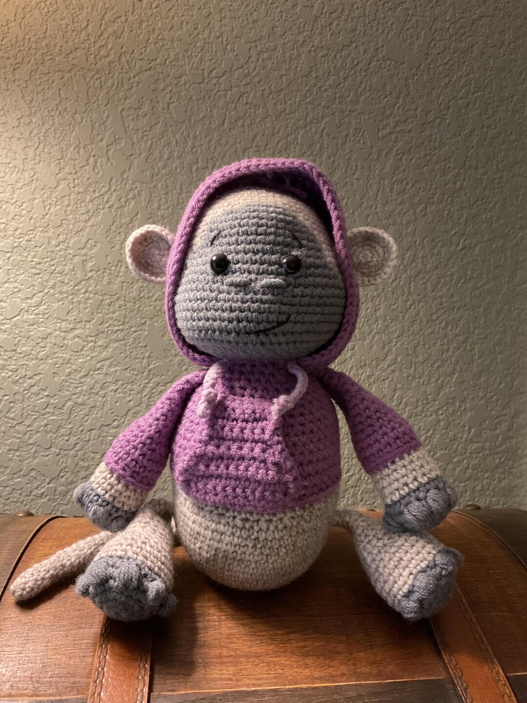 Mochi the Monkey- Handmade Crochet Toy - Amigurumi - Etsy