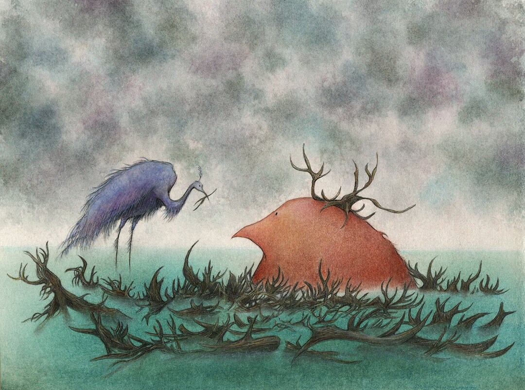 Secret Plans and Submerged Obstacles - Fine Art Print - Etsy