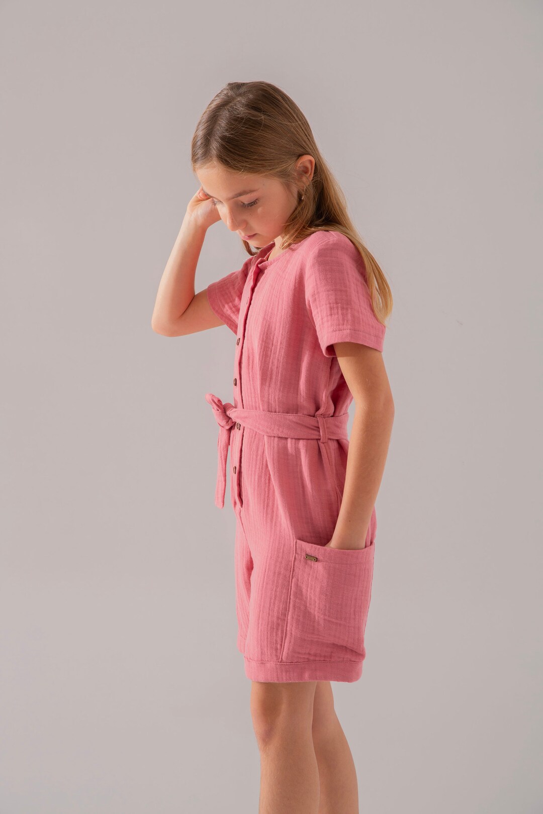 Girls Overalls - Etsy