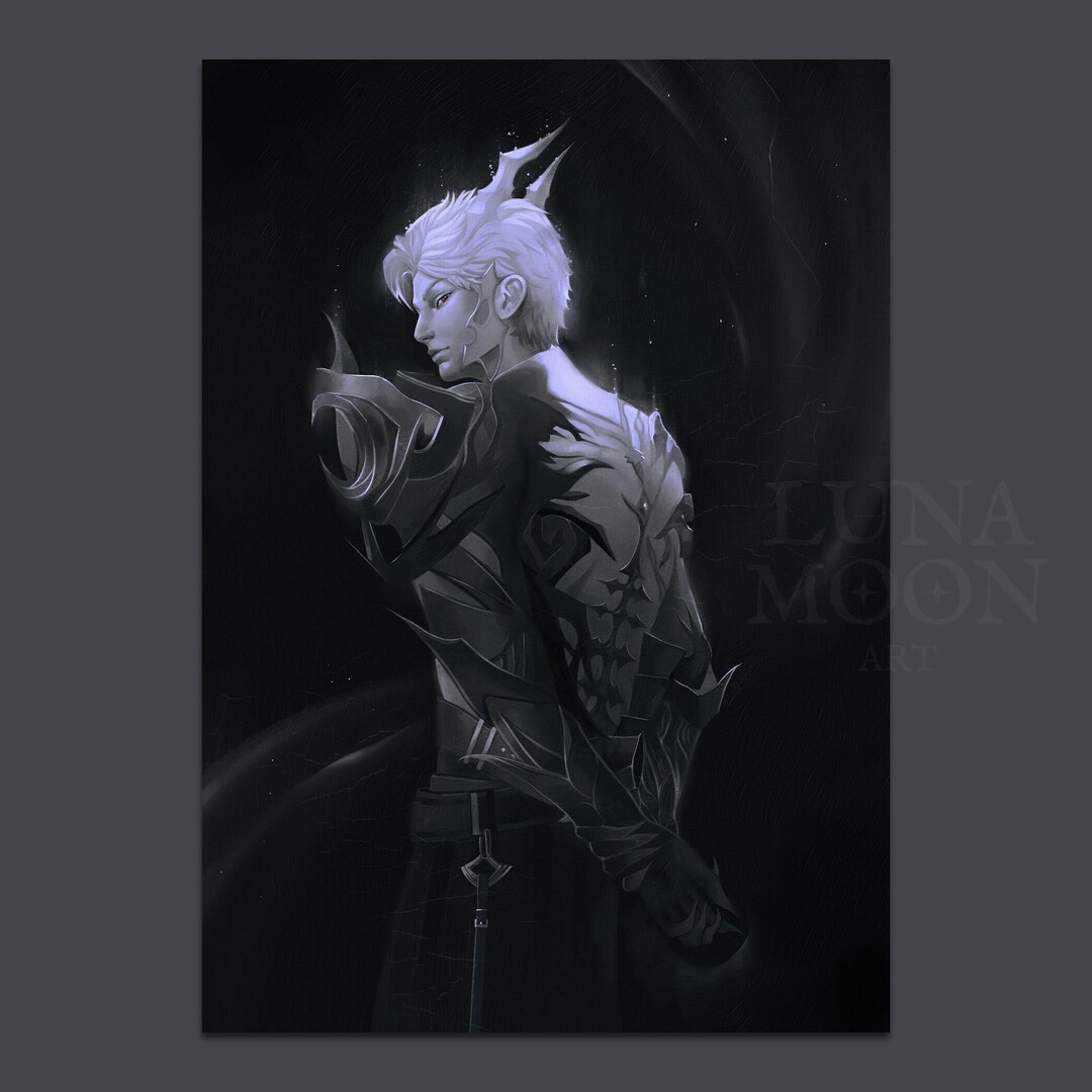 A Dragon's Fate | Sylus Print | Anime Print | Poster | A4, A5 - Etsy