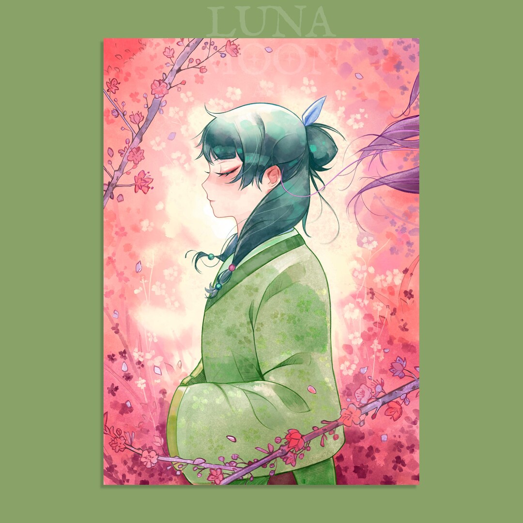 Spring Breeze – Anime Fanart Print | Poster | A4, A5 - Etsy