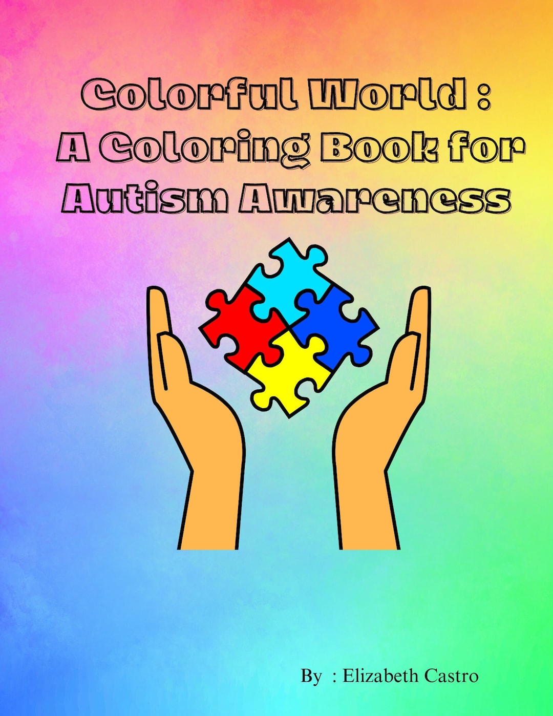 A Coloring Book for Autism Awareness - Etsy