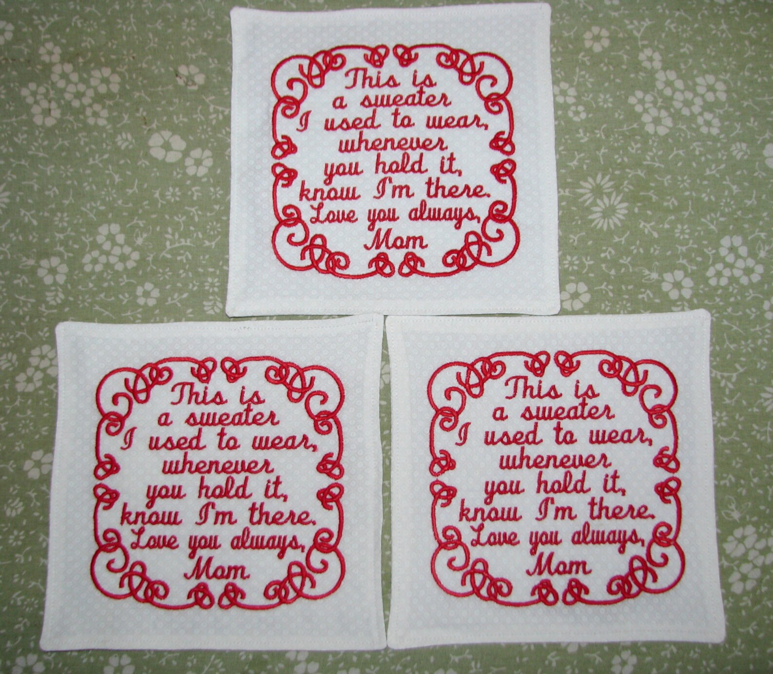 Personalized Custom Embroidered Label. for Quilts - Etsy