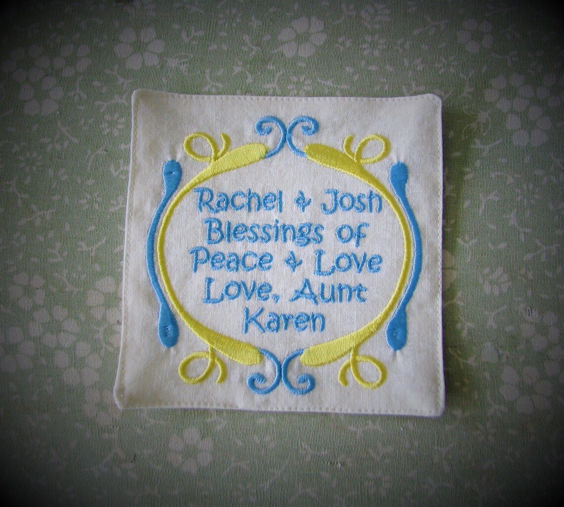 Personalized Custom Embroidered Label. for Memory Quilts and | Etsy