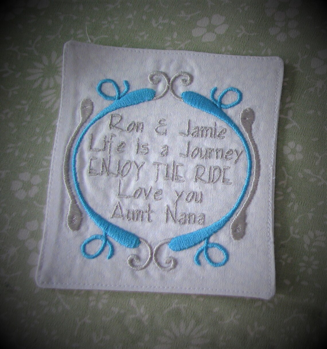 Personalized Custom Embroidered Label. for Memory Quilts and | Etsy