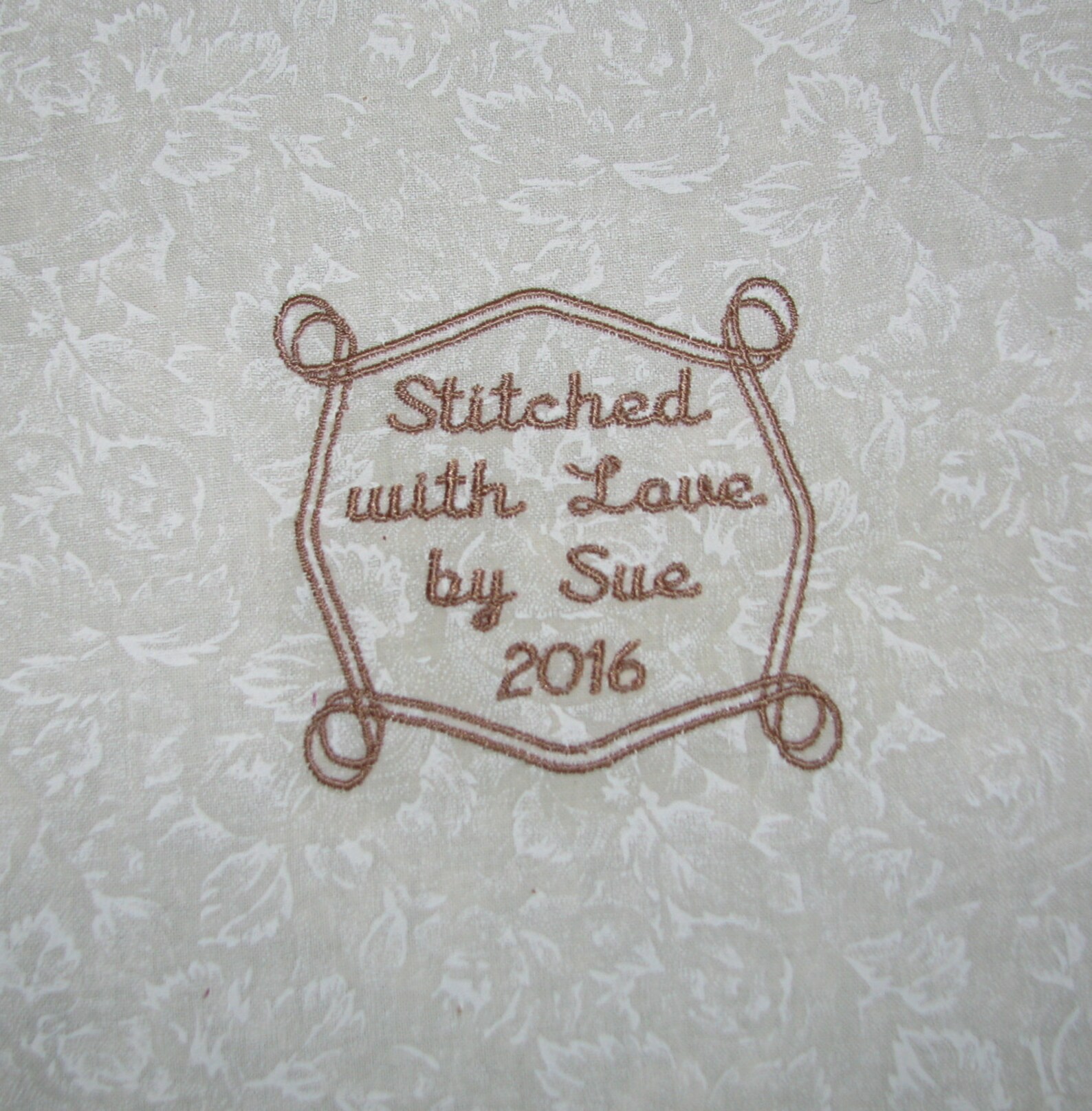 Personalized Custom Embroidered Label. for Quilts | Etsy