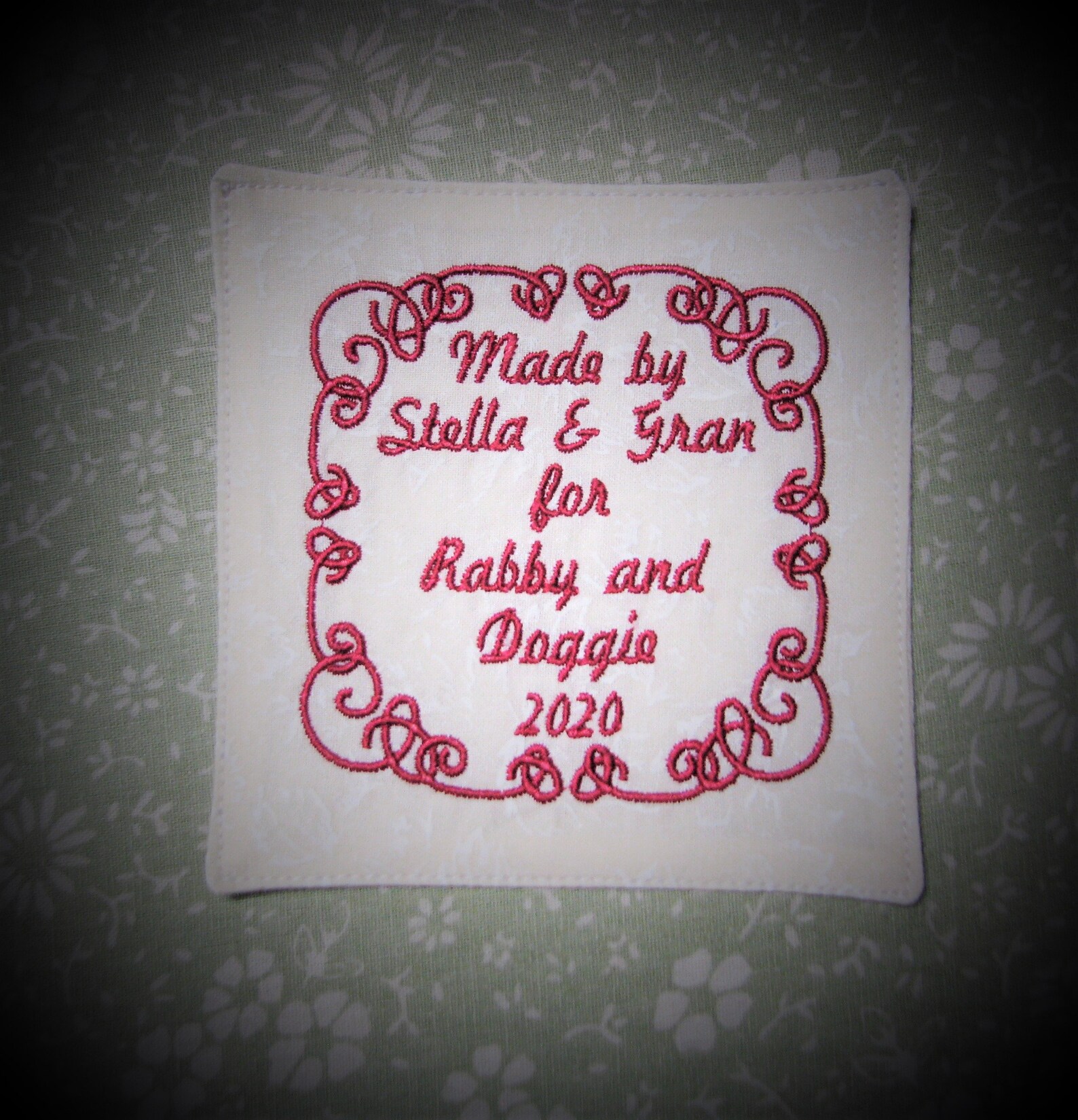 Personalized Custom Embroidered Label. for Quilts - Etsy
