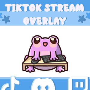 Animated Frog GIF / Stream Pet / Twitch Discord Tiktok/ Pngtuber ...