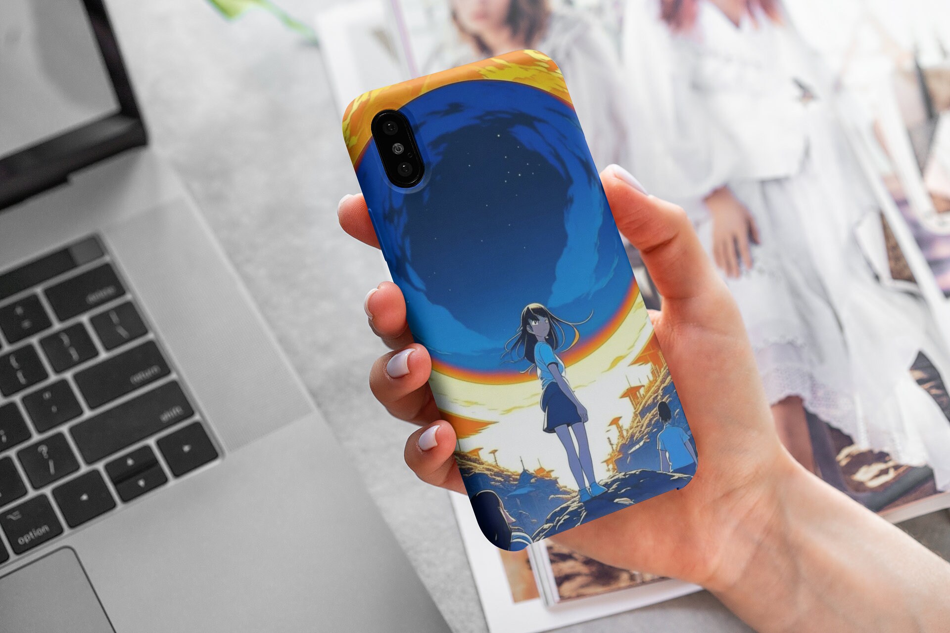 Anime Style, Girl the City, Solar Eclipse, Artificial Intelligence ...