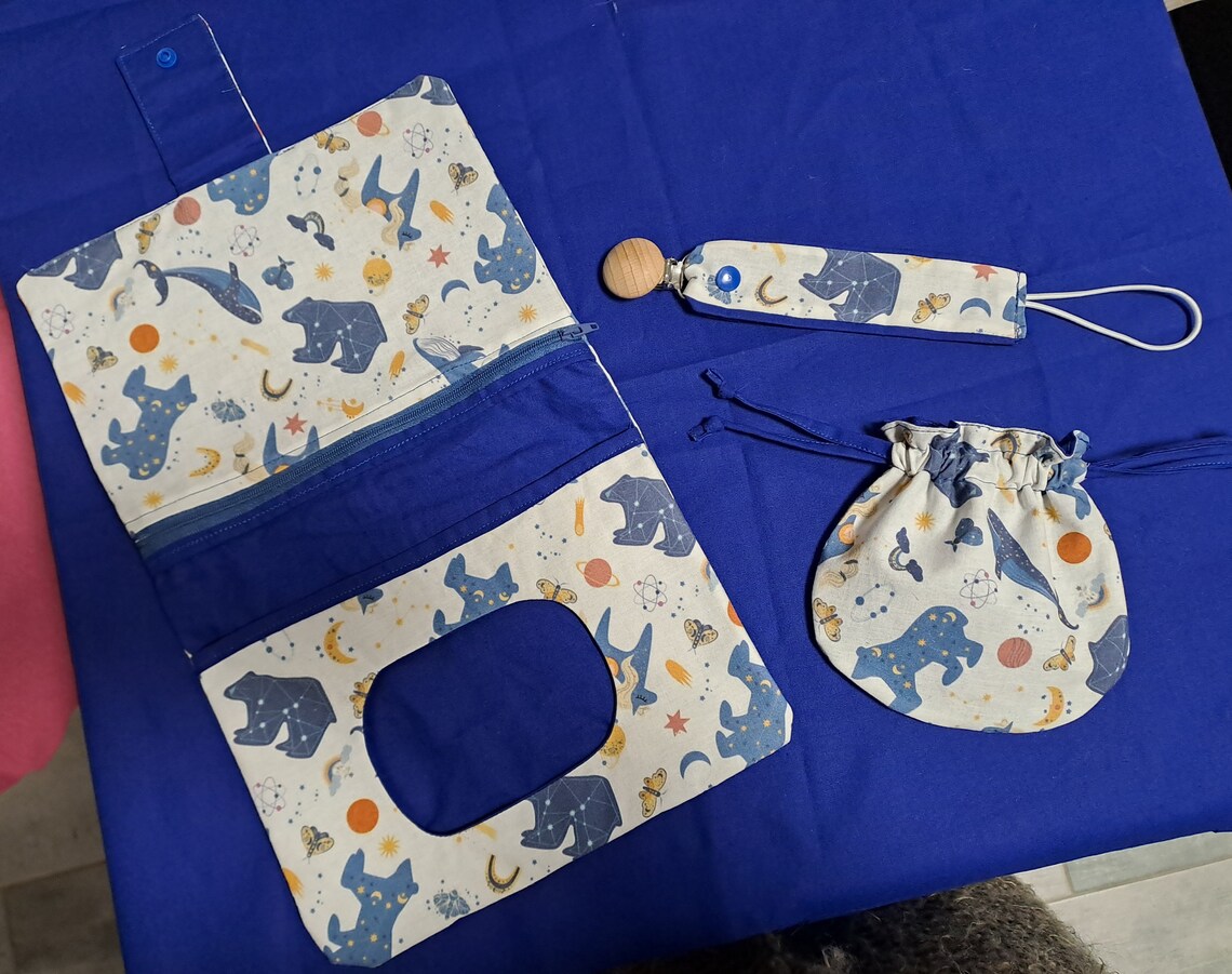 Diaper and Wipe Holder, Pacifier Holder, Pacifier Chain - Etsy