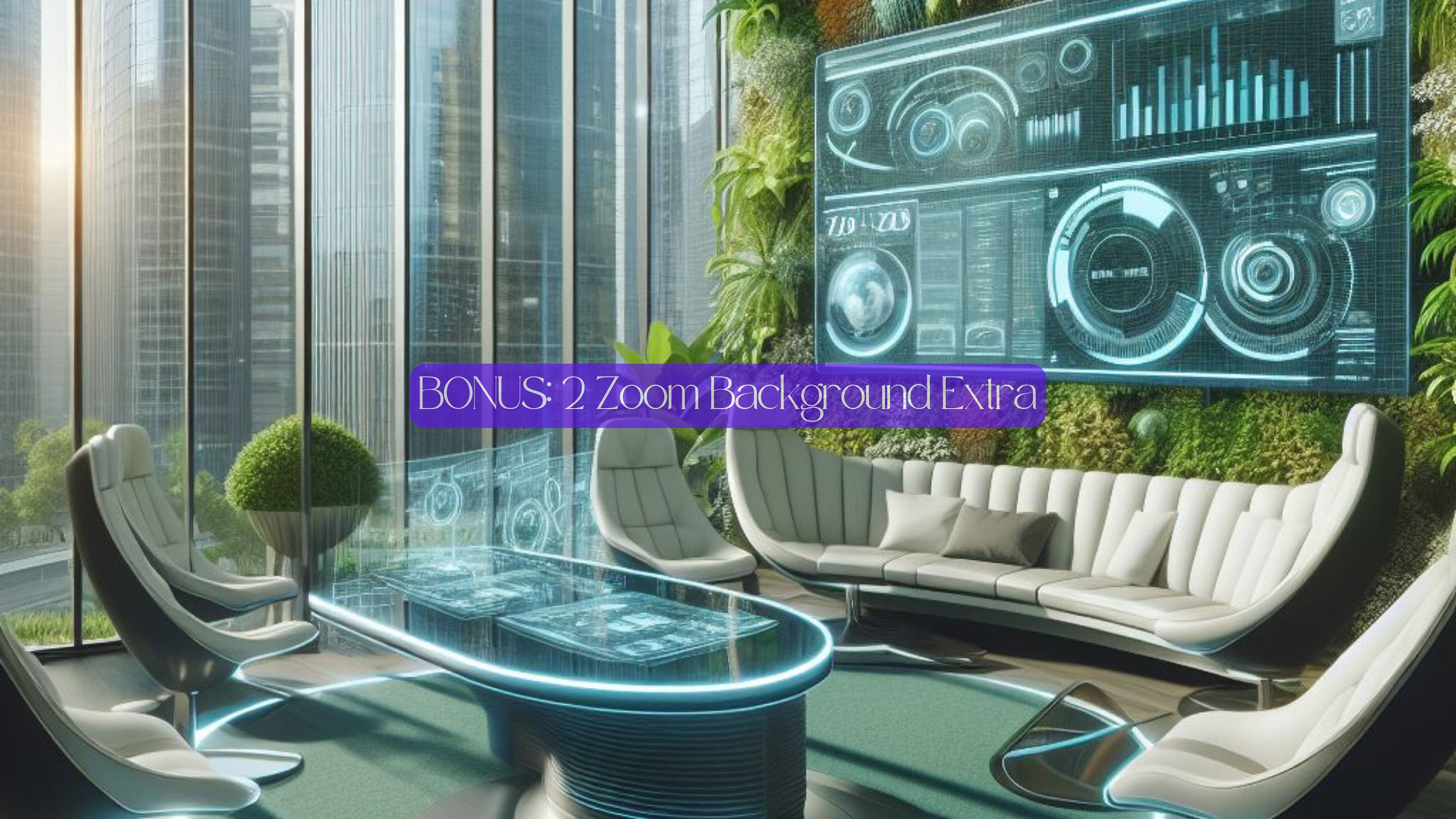 Zoom Virtual Background Futuristic Station for Virtual Meatings ...