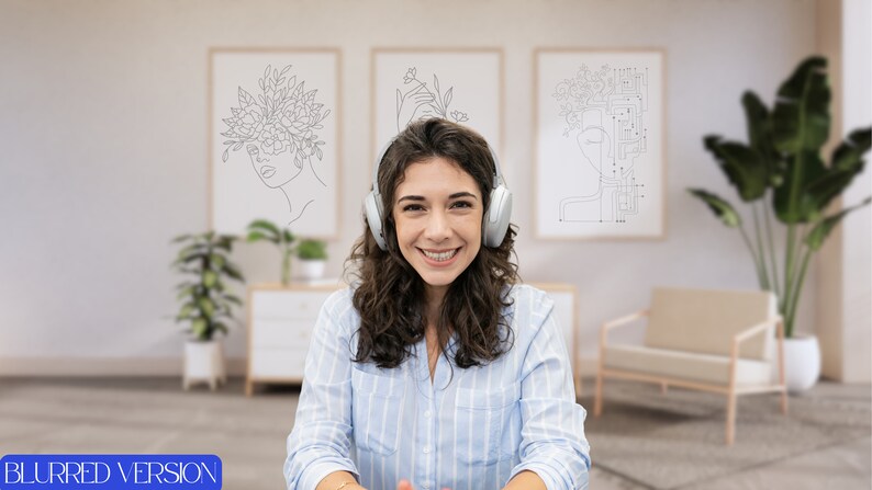 Beige Simple Clean Minimalist Photo Room Zoom Virtual Background,zoom ...