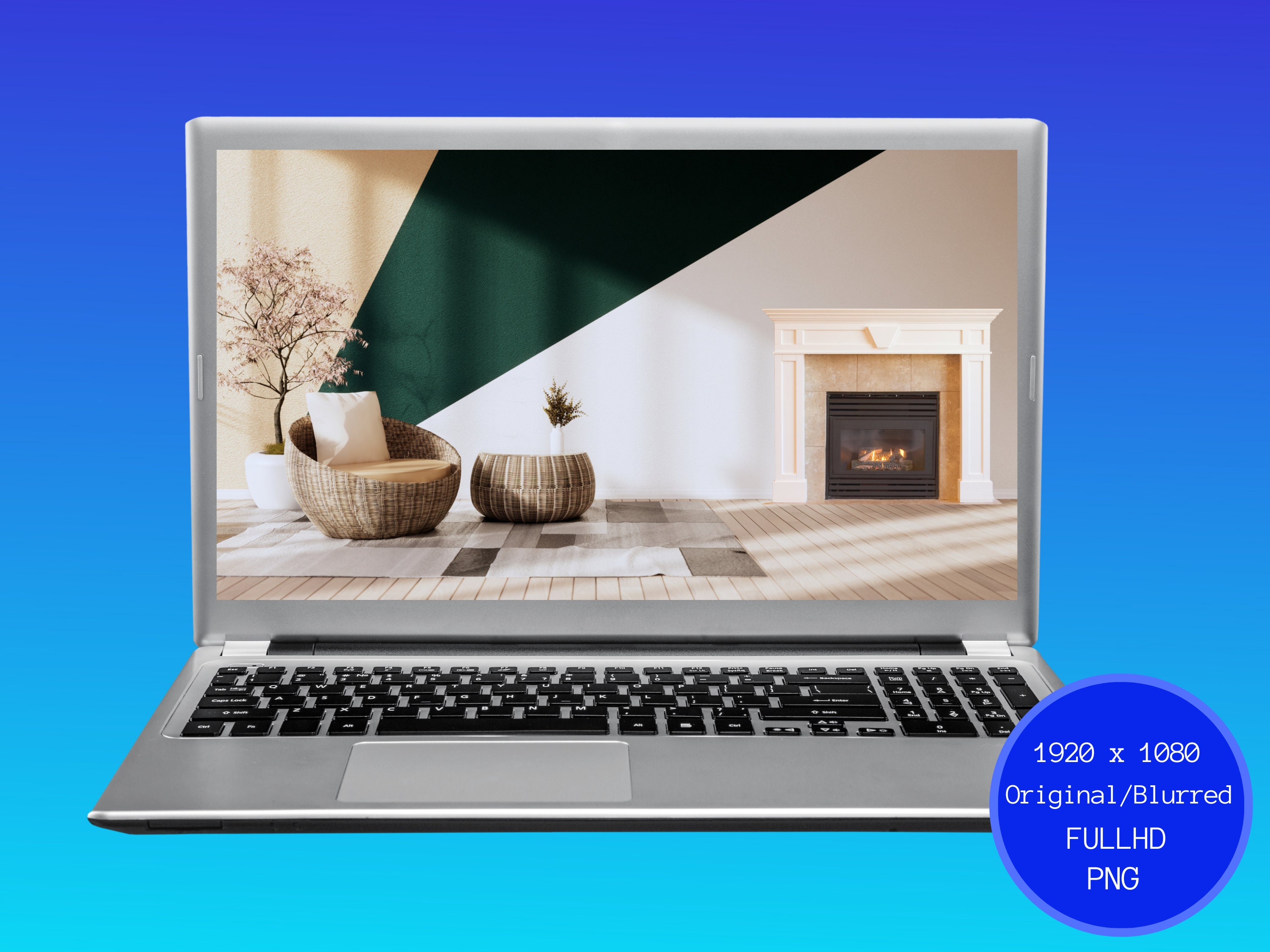 Brown and Green Aesthetic Interior With Fireplace Design Conference ...