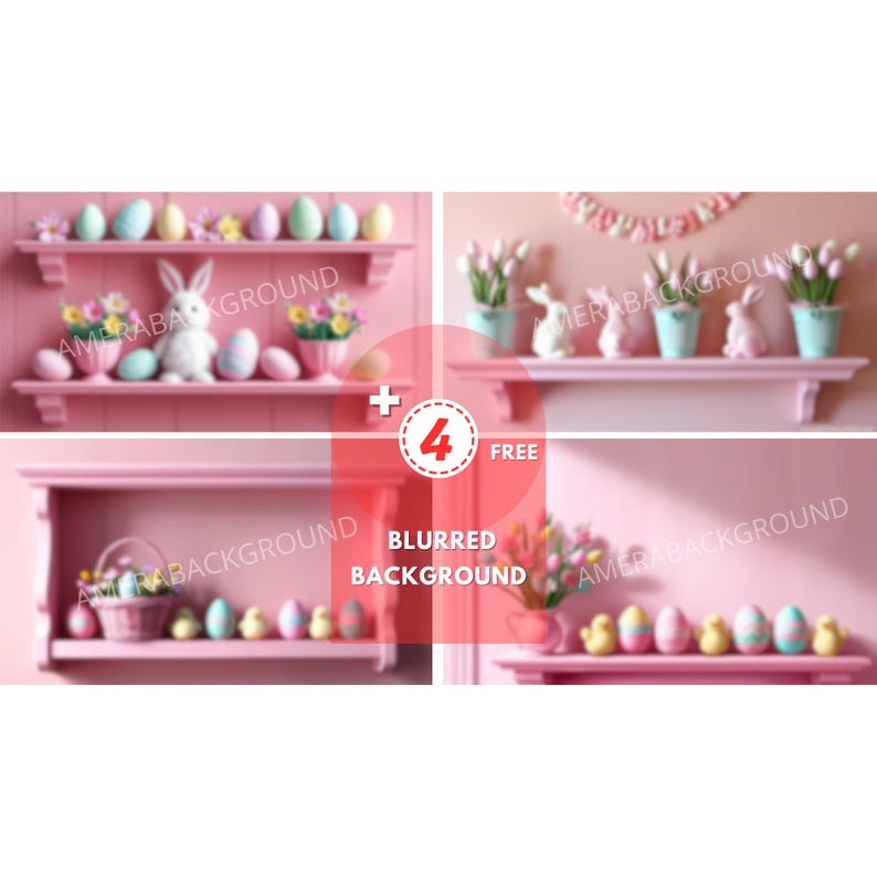 Easter Virtual Background , Pastel Eggs for Zoom & Twitch ,spring Home ...