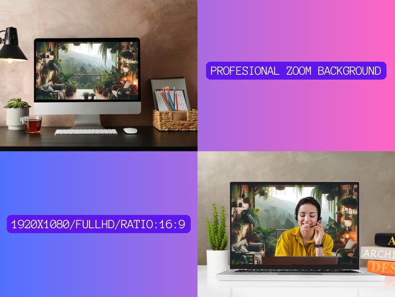 Rustic Cabin Zoom Background With Mountain Scenery, Virtual Background ...