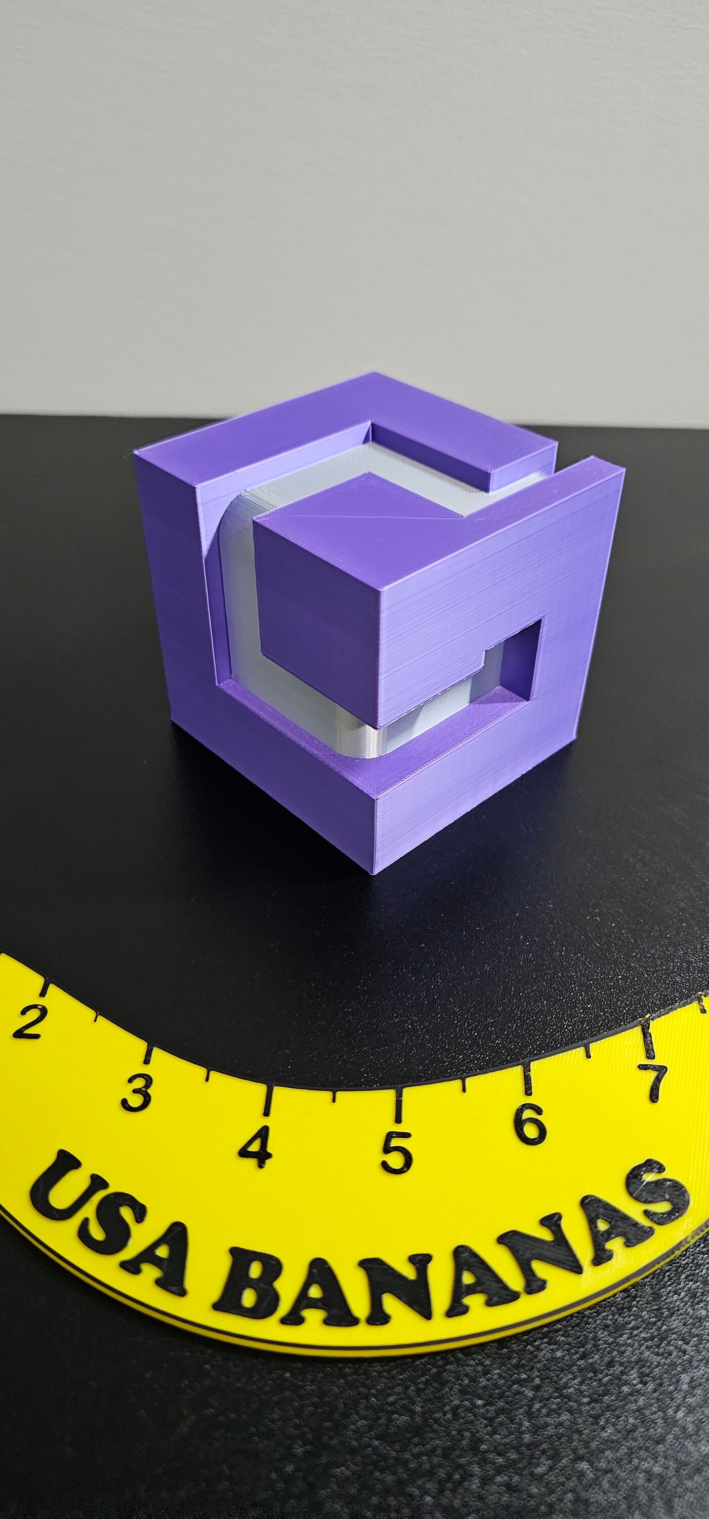 Game Cube Logo Display - Etsy