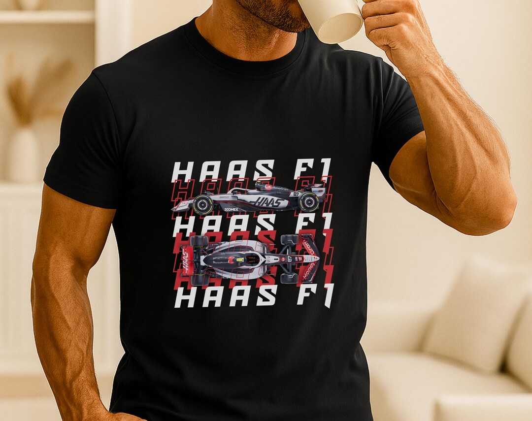 Haas Racing Shirt, Comfort Colors®, Formula 1 Shirt, Formula One Racing ...