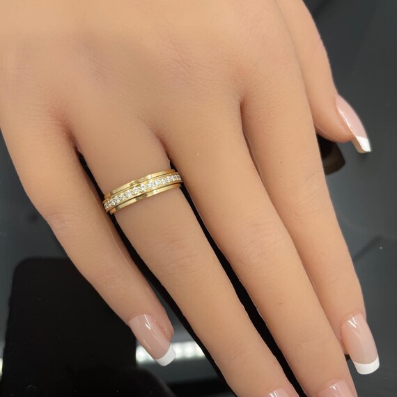 Piaget Possession Diamond Eternity Ring - 18k Rose Go… - Gem