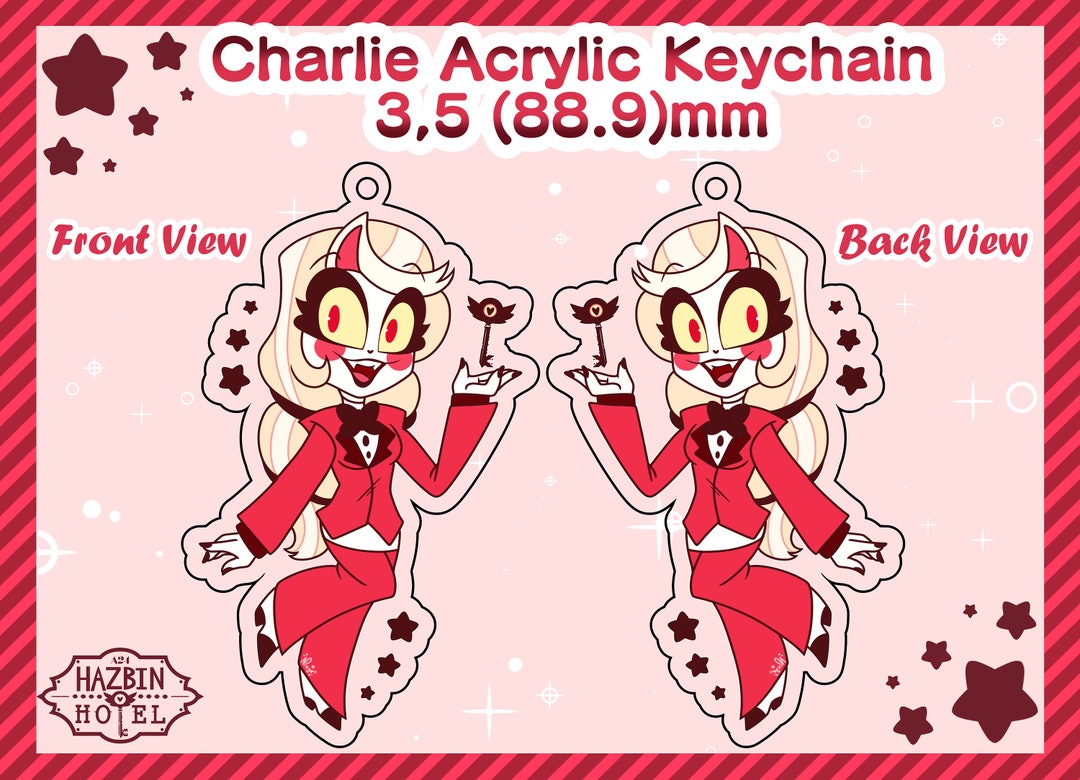 Hazbin Hotel Acrylic Keychains 1st Collection - Etsy