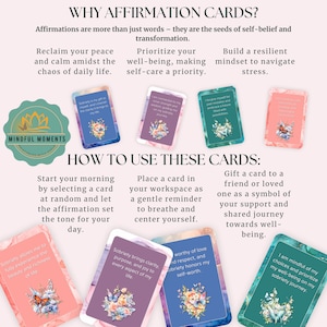 Printable Affirmations for Sobriety Cards - 40 Digital Downloadable ...