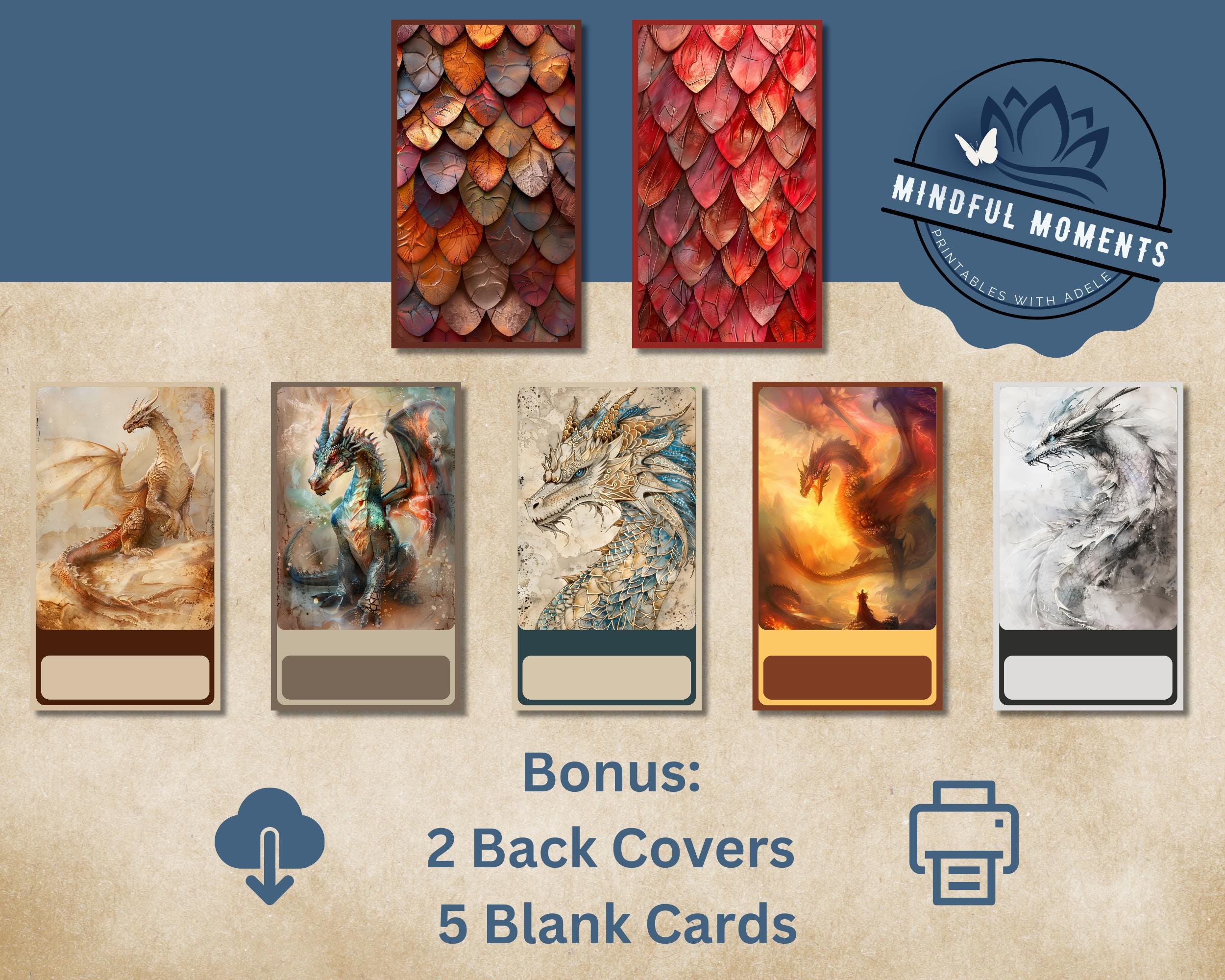 Dragon Oracle Cards: Unlock Your Inner Wisdom - Etsy