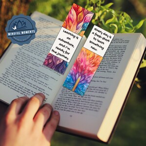 Back to School Affirmation Bookmarks | Printable & Editable in Canva ...