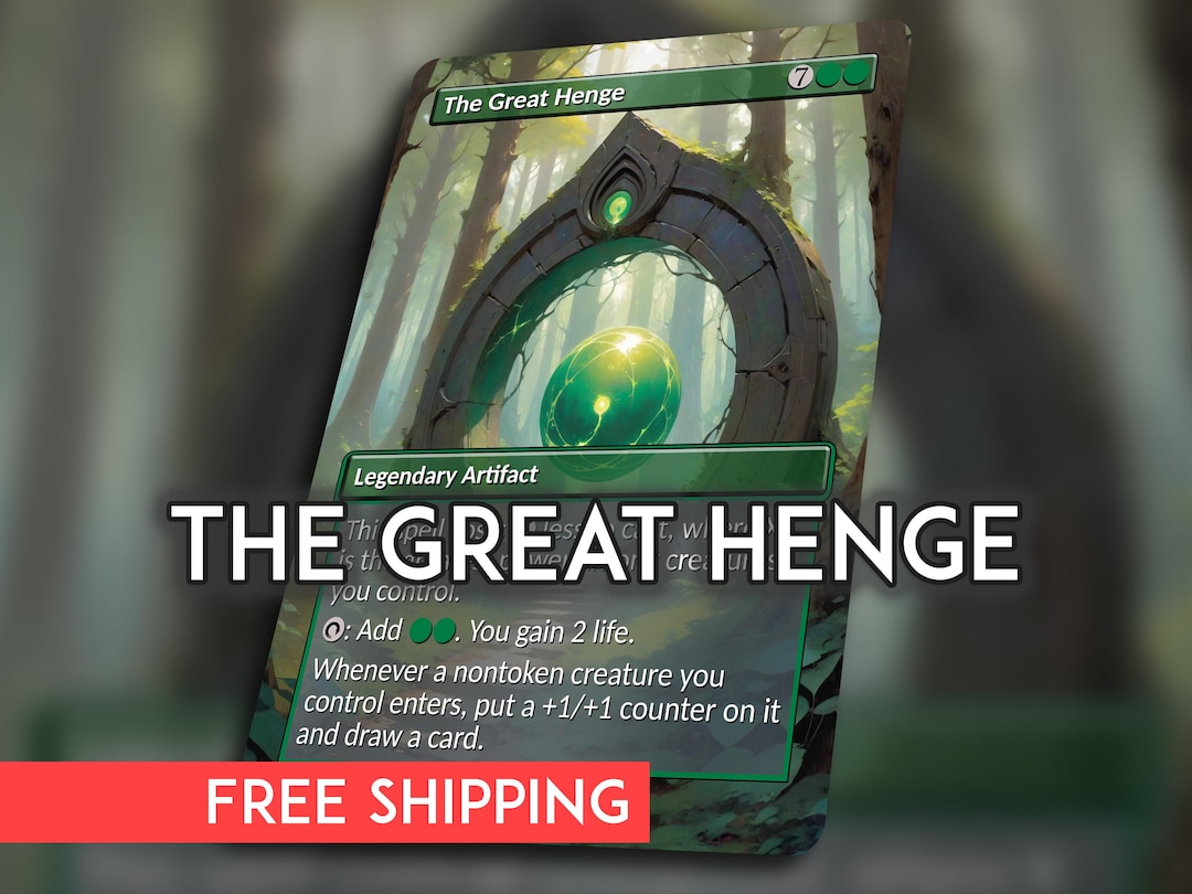 The Great Henge Proxy - Etsy