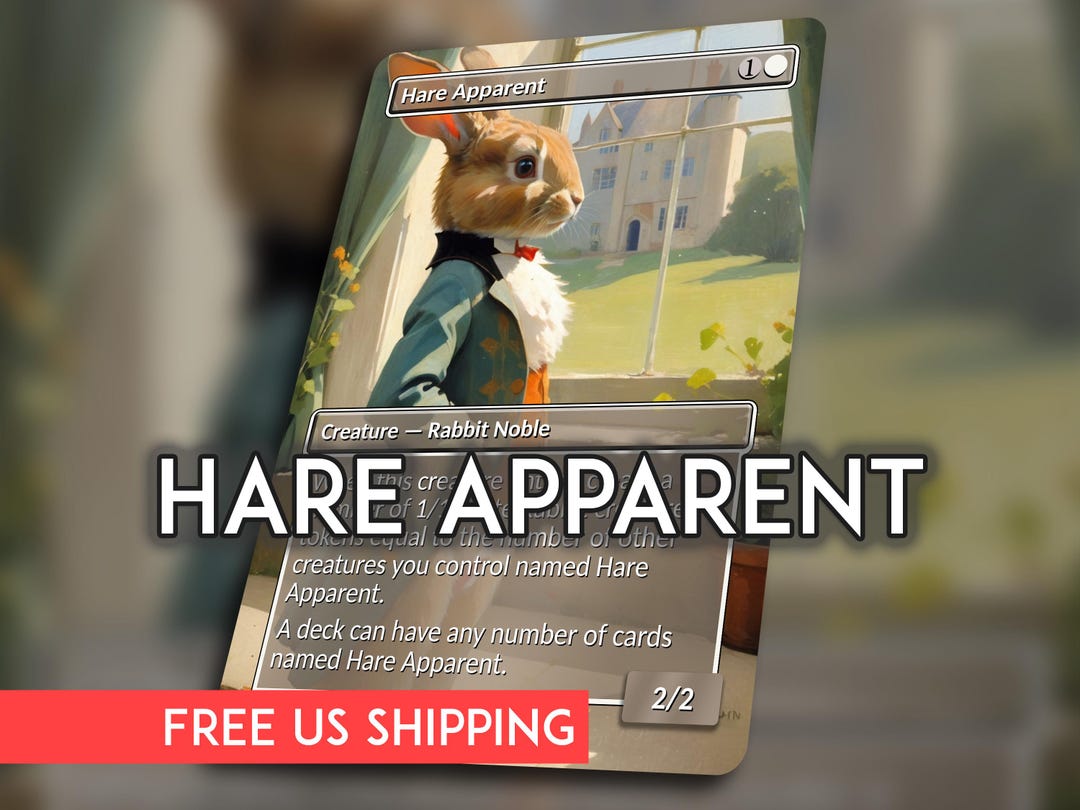 Hare Apparent Proxy - Etsy