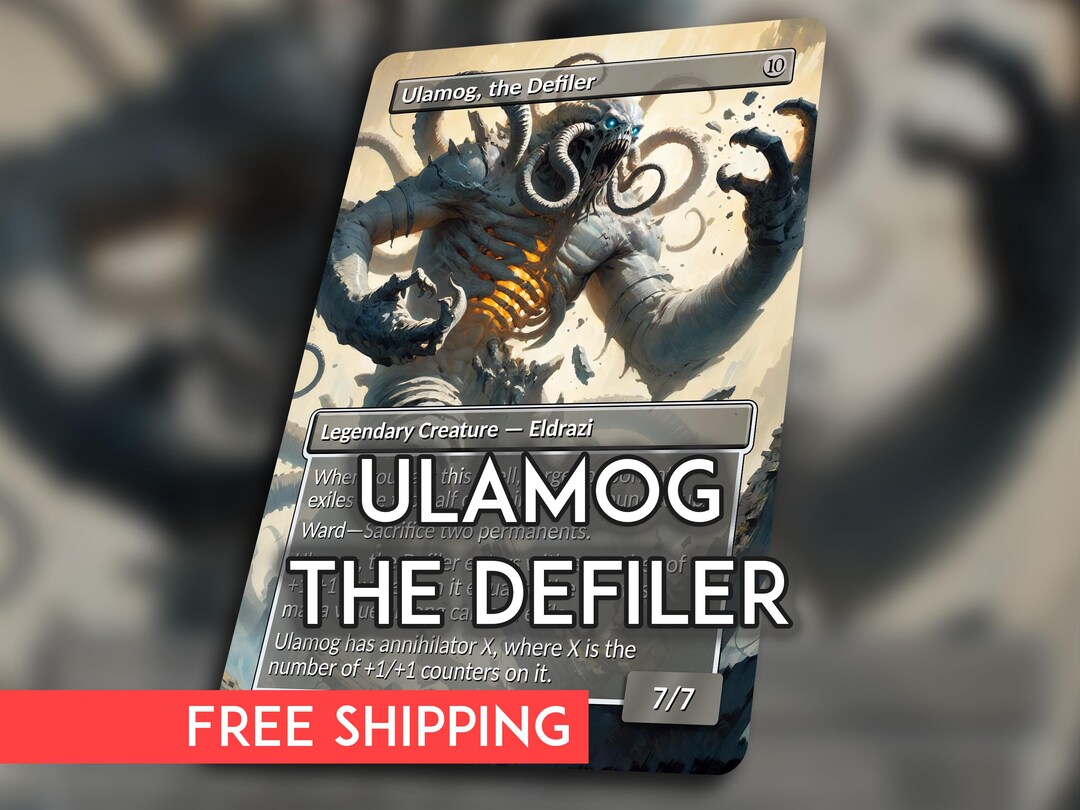 Ulamog, the Defiler Proxy - Etsy