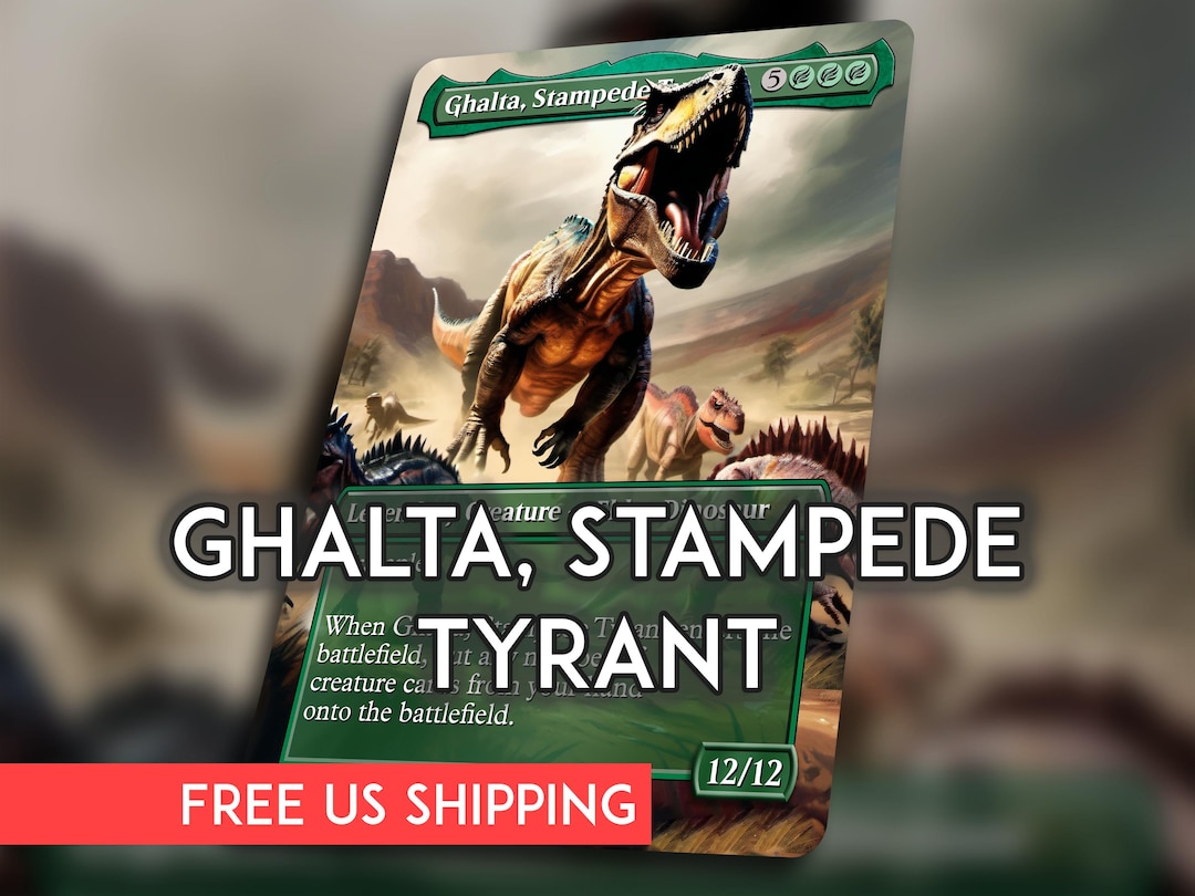 Ghalta, Stampede Tyrant Proxy - Etsy