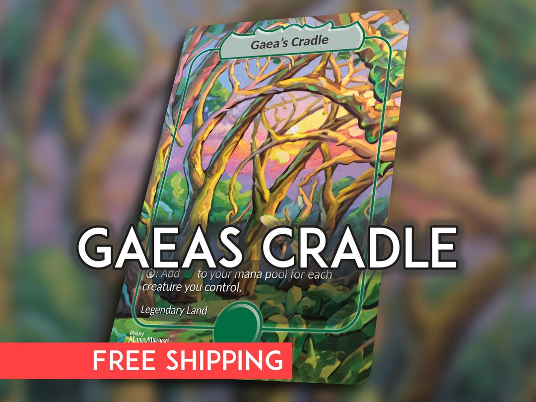 Gaea's Cradle Proxy - Etsy