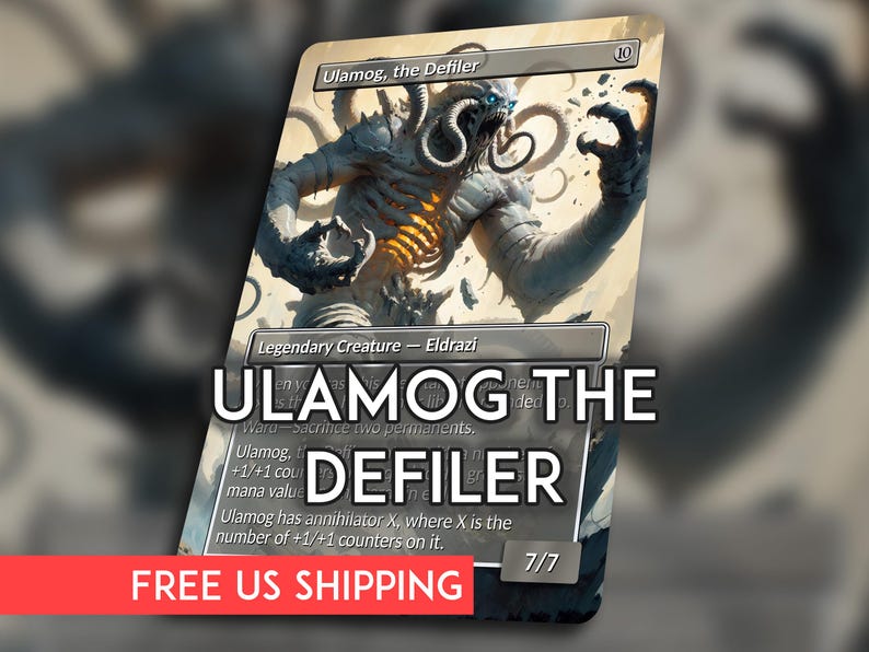 Ulamog, the Defiler Proxy - Etsy