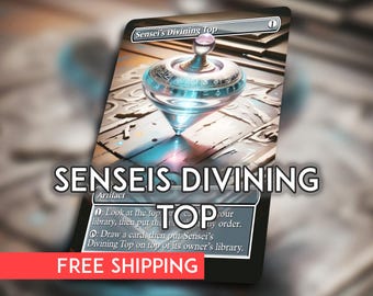 Sensei's Divining Top MTG Life Counter - Magic the Gathering - Etsy