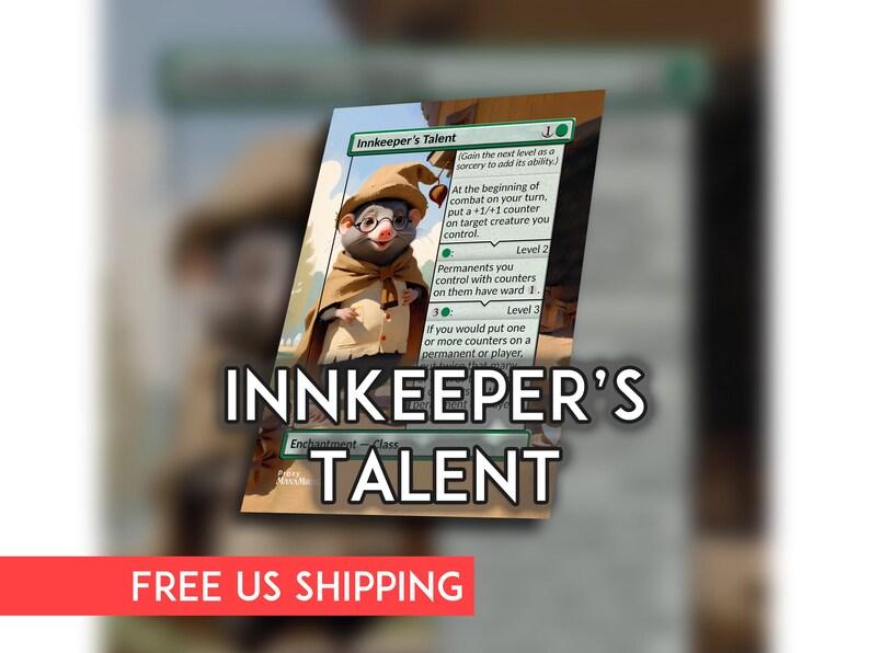 Innkeeper's Talent Proxy - Etsy