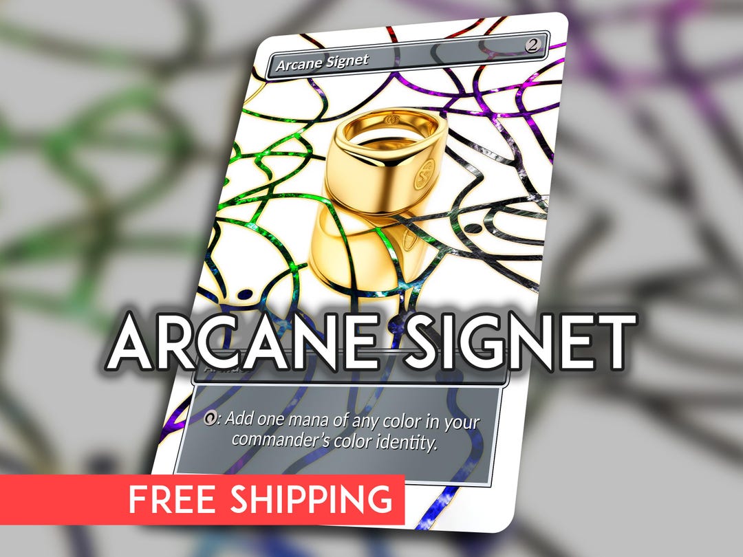 Arcane Signet Proxy - Etsy